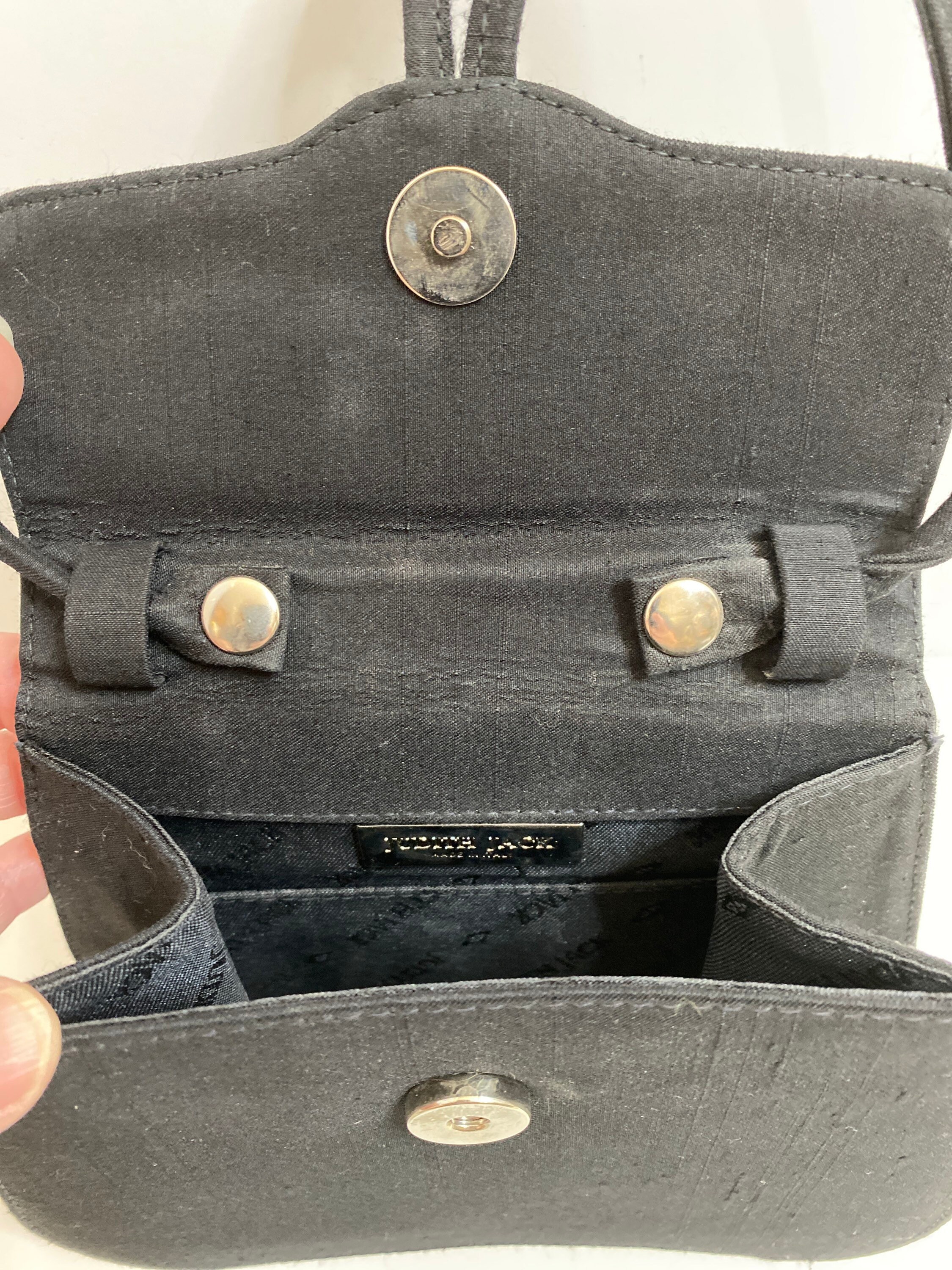 Judith Jack, Made in Italy Black, With Decorative, Silver and Marcasite ...