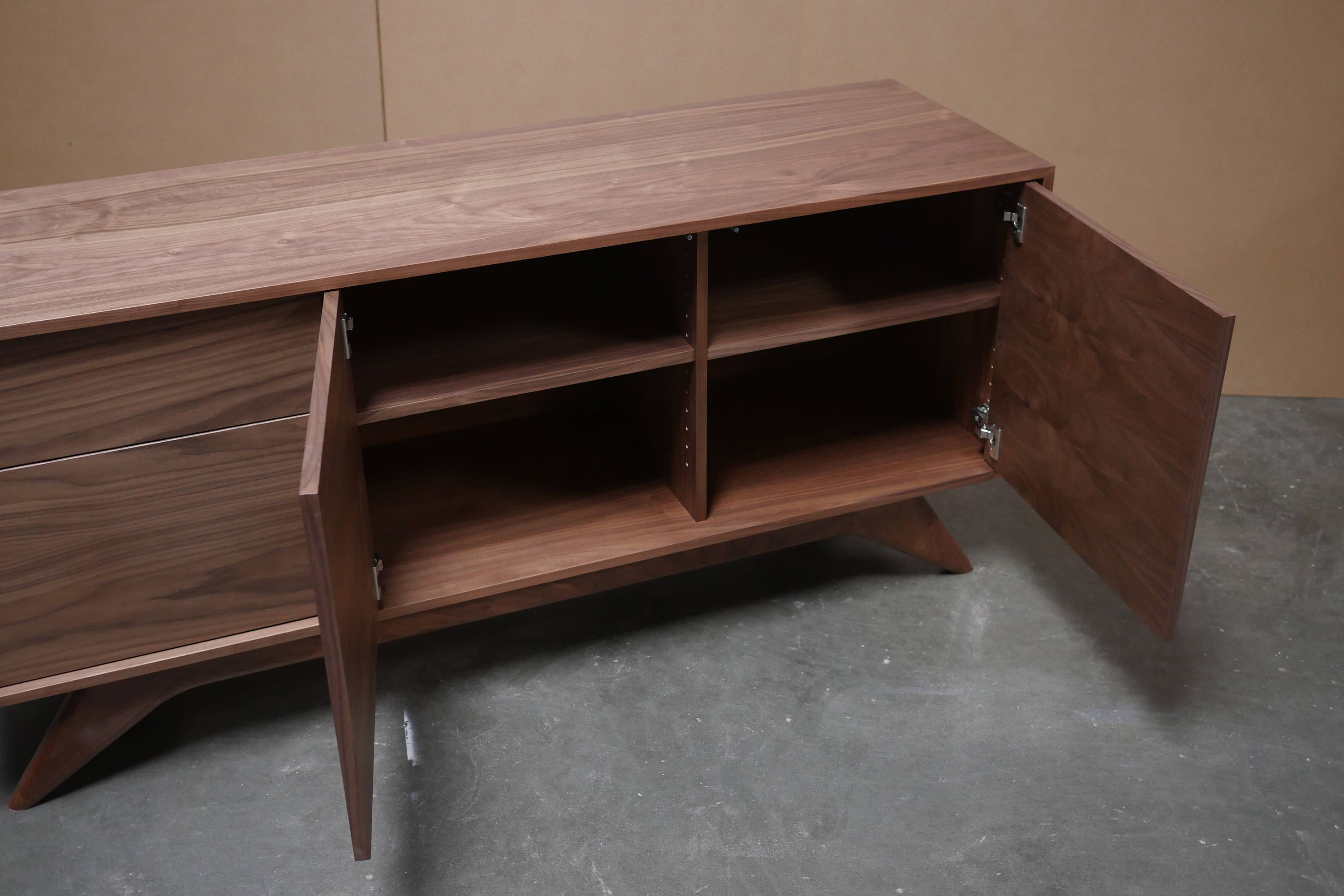 60 Storage Cabinet Mid Century Modern | Etsy