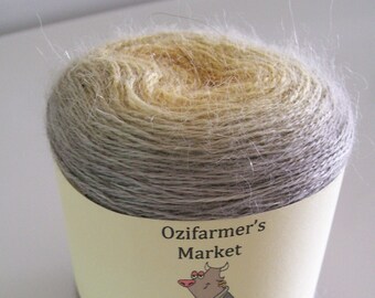 Silky Lace - 100gm Gradient Dyed Laceweight Silk/wool Blend Yarn ...