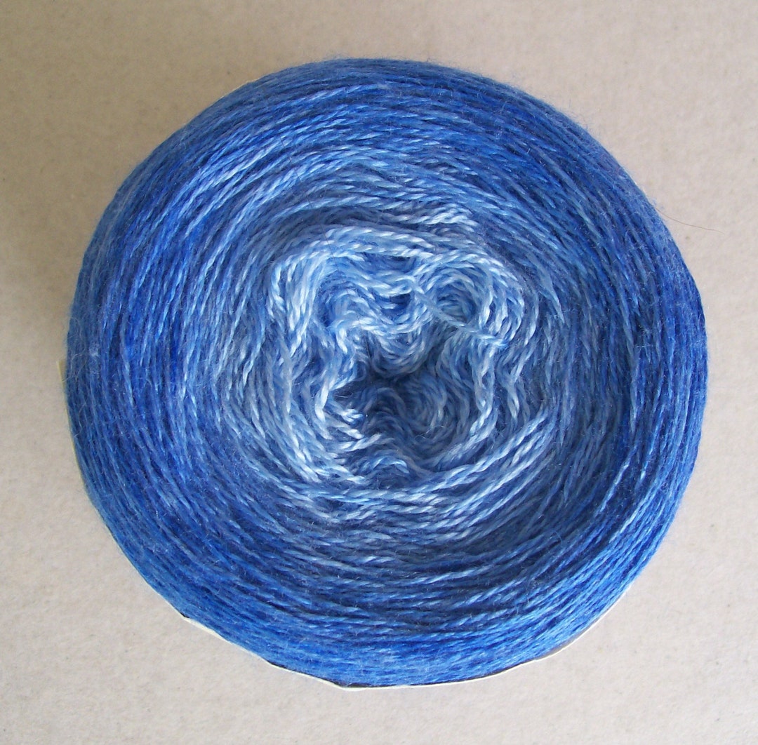 Melodious - 100gm Gradient Dyed Laceweight Merino/silk Blend Yarn ...