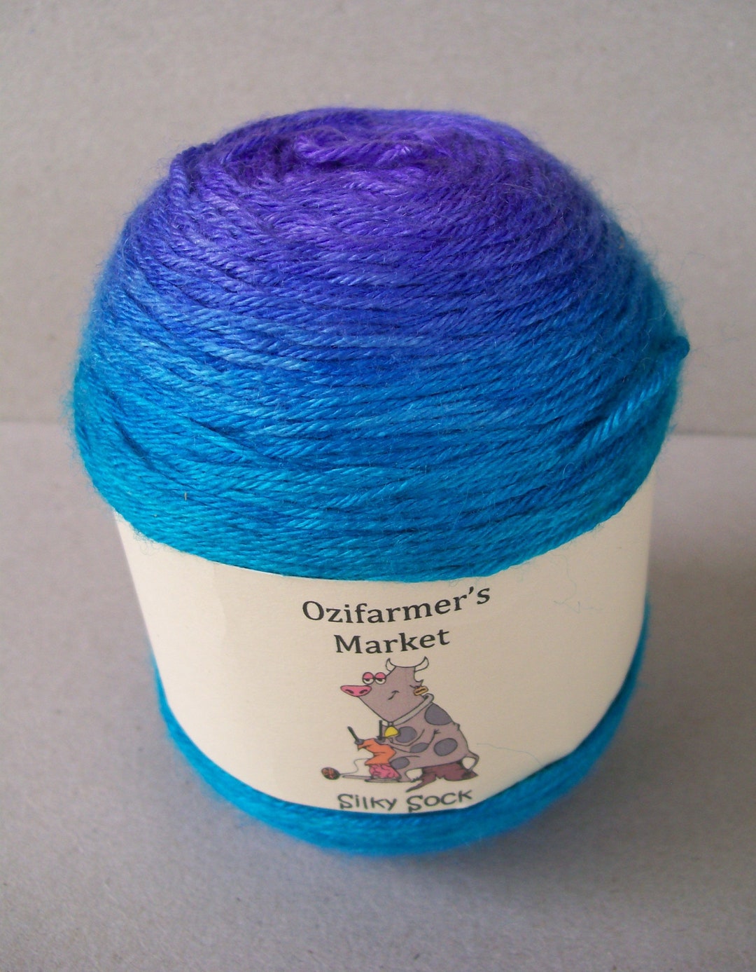 Gradient Dyed Yarn : Silky Sock - 4ply Fingering Weight Bfl/silk ...