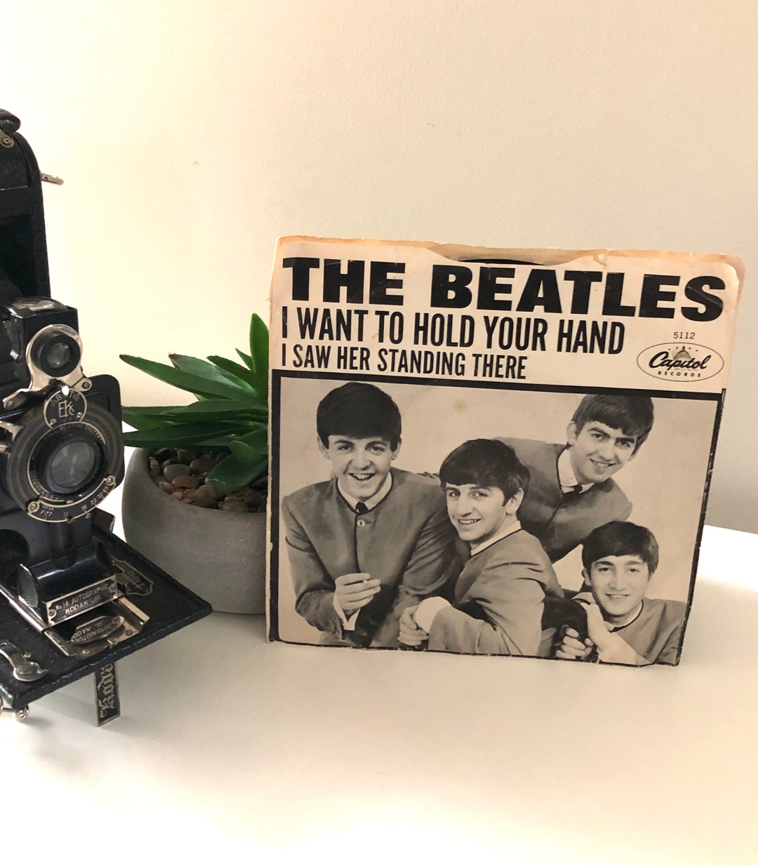 Sale THE BEATLES 45 Rpm I Want to Hold Your Hand/i Saw Her Standing ...