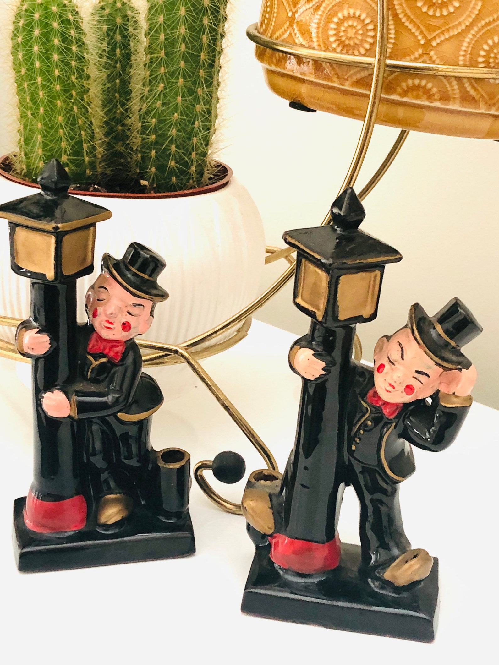 Vintage Barware Decor Japan Hobo Figurine Vintage Tooth Pick Holders ...