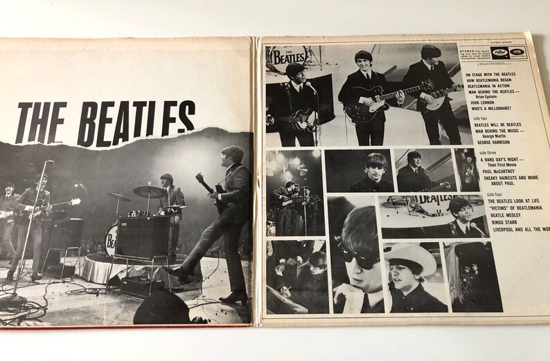 The BEATLES STORY Album Original Canada Capital Records 1964 | Etsy