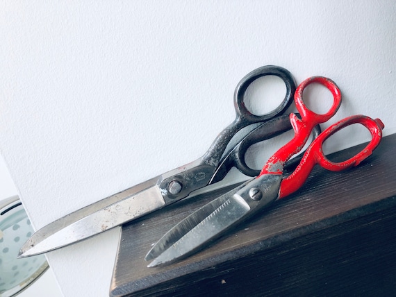 German Scissors 1930s Iron Rustic Garden Tool Primitive | Etsy