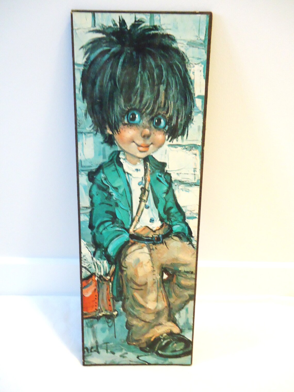 Vintage Google Eye Art Retro Mid Century Big Eye - Etsy