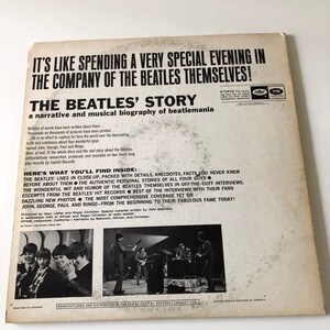 The BEATLES STORY Album Original Canada Capital Records 1964 Rare Dble ...