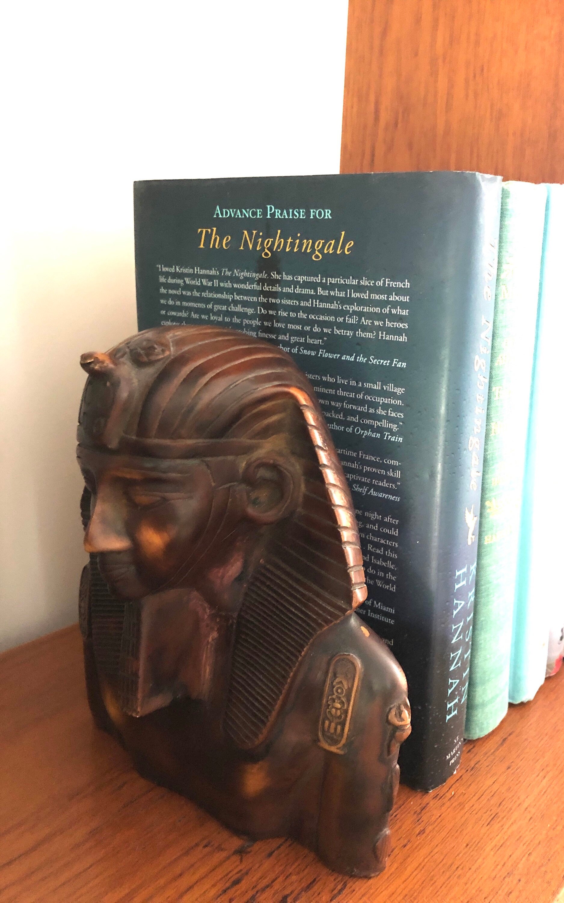 Large Statue Sphinx Mid Century Decor Signed Collectible | Etsy