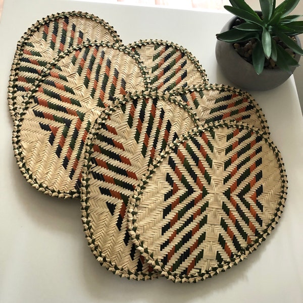 Straw Trivets - Etsy