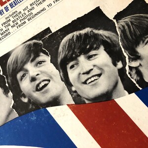 The BEATLES STORY Album Original Canada Capital Records 1964 Rare Dble ...