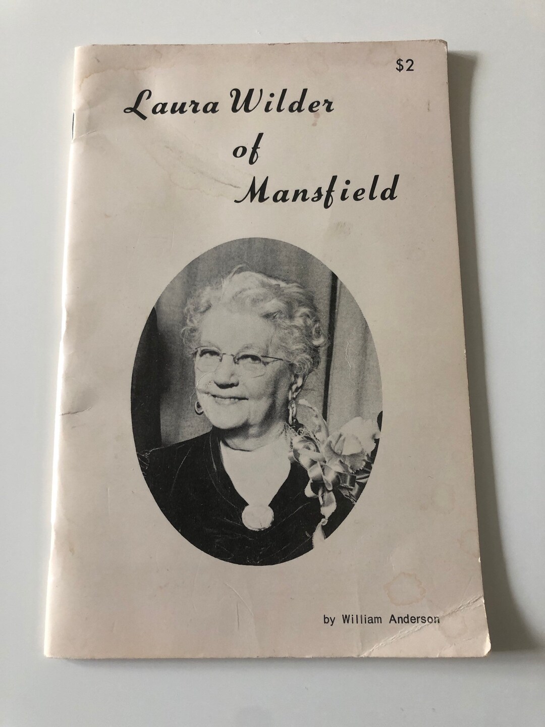 1974 Laura Ingalls Wilder Biography Written and Signed by William ...