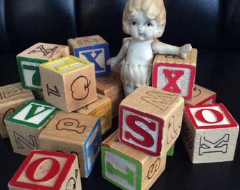 Wooden Number Blocks 1-100counting Blockseducational - Etsy