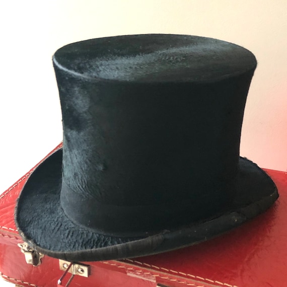 Victorian Top Hat Edwardian Fashion Period Clothing A… - Gem