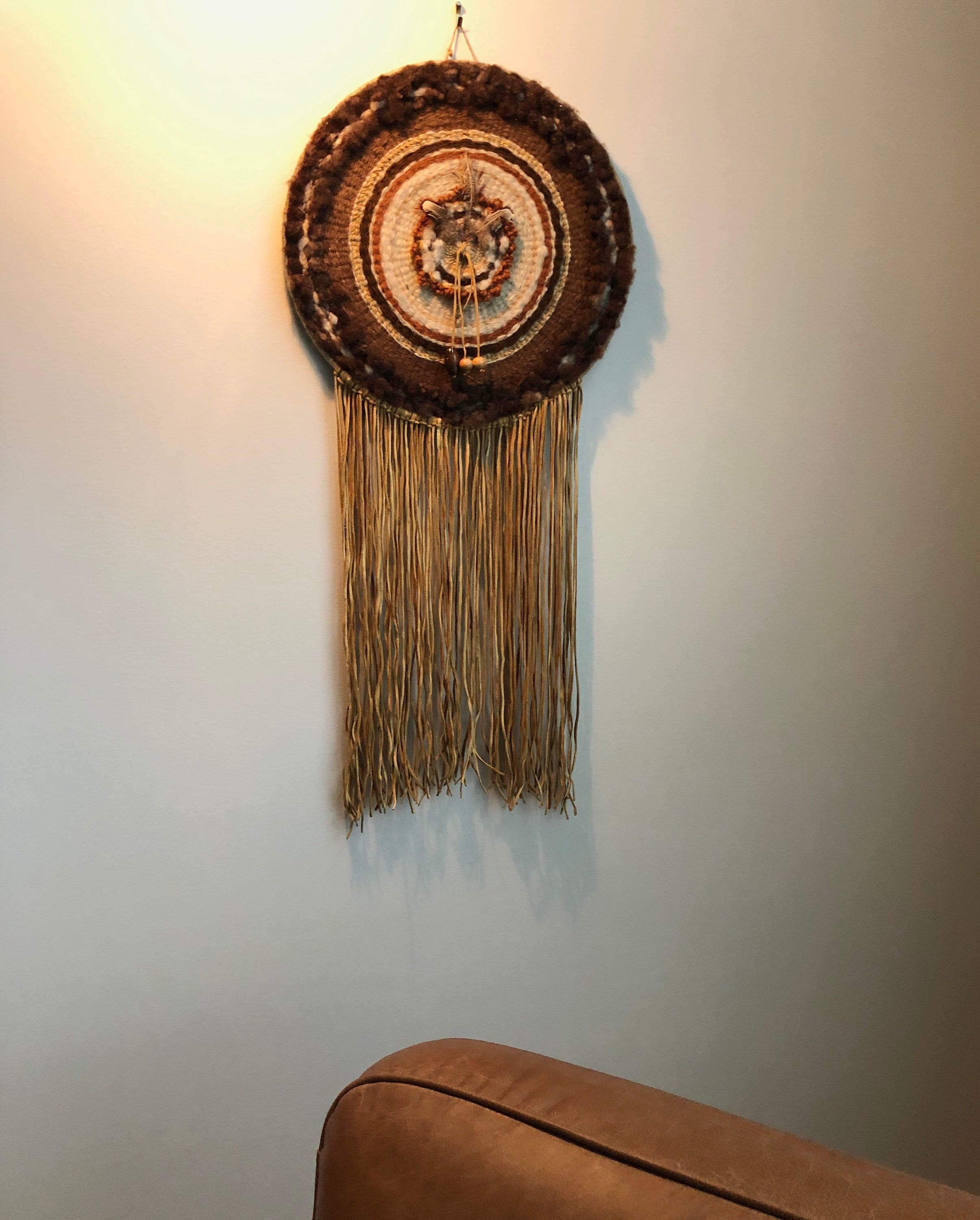 SALE 1950's Art Handmade Native American Wall Hanging - Etsy UK