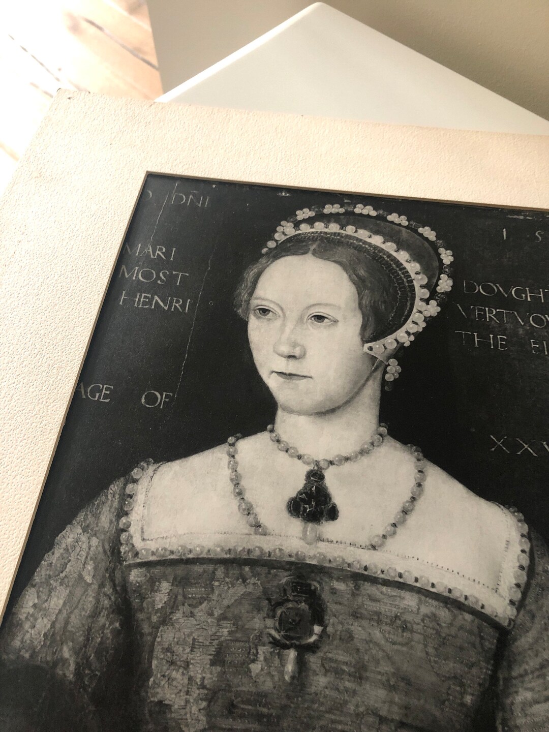 Antique Large Portraits National Portrait Gallery London Stamped ...