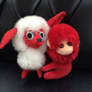 Vintage 1967 KAMAR Japanese Stuffed Pet Collectible Toys Animals Monkey ...
