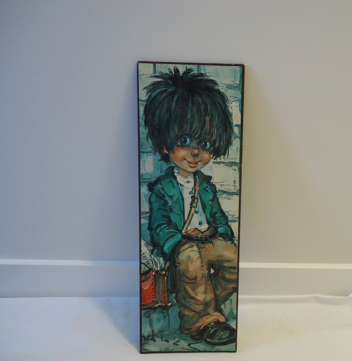 Vintage Google Eye Art Retro Mid Century Big Eye - Etsy