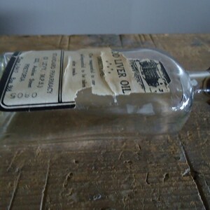 Antique Cod Liver Oil Bottle Movie Prop Vintage Collectible *free ...