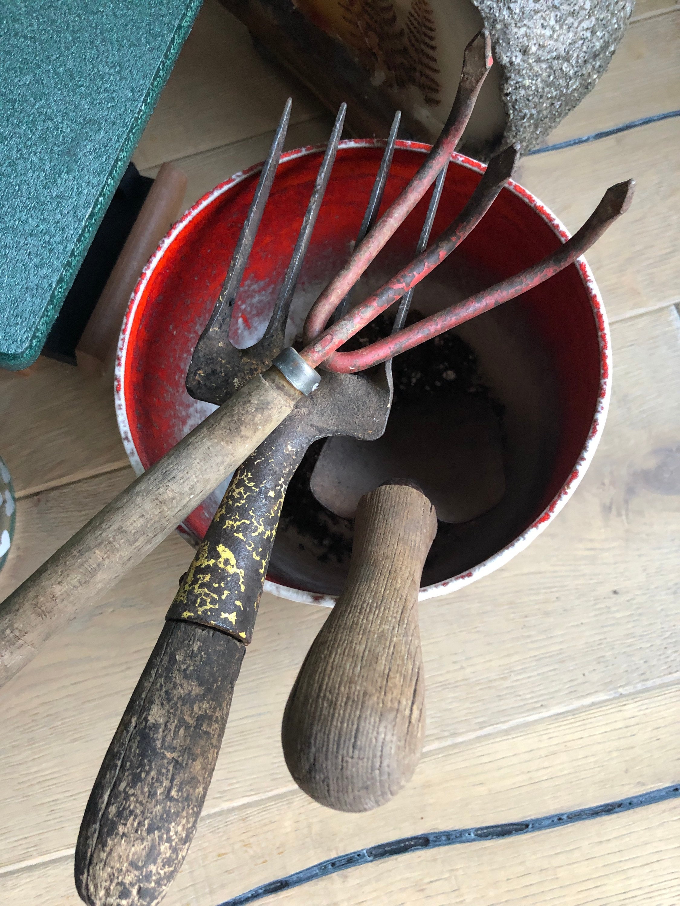 1950s Rustic Garden Tools Farmhouse Decor Gardening Vintage | Etsy