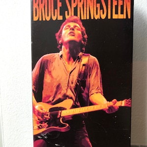 Vintage Bruce Springsteen VHS Video Anthology 1978-88 - Etsy