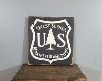 National forest sign | Etsy