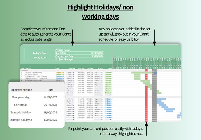 Gantt Chart: Tracker Templates for Businesses Project Task Tracker ...