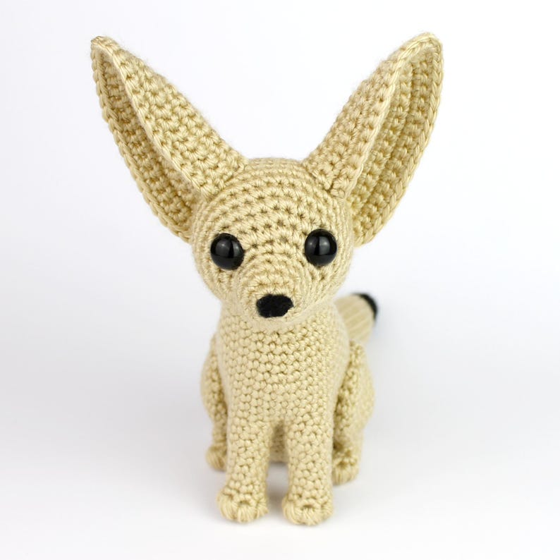 Fennec Fox Amigurumi Crochet Pattern - Etsy