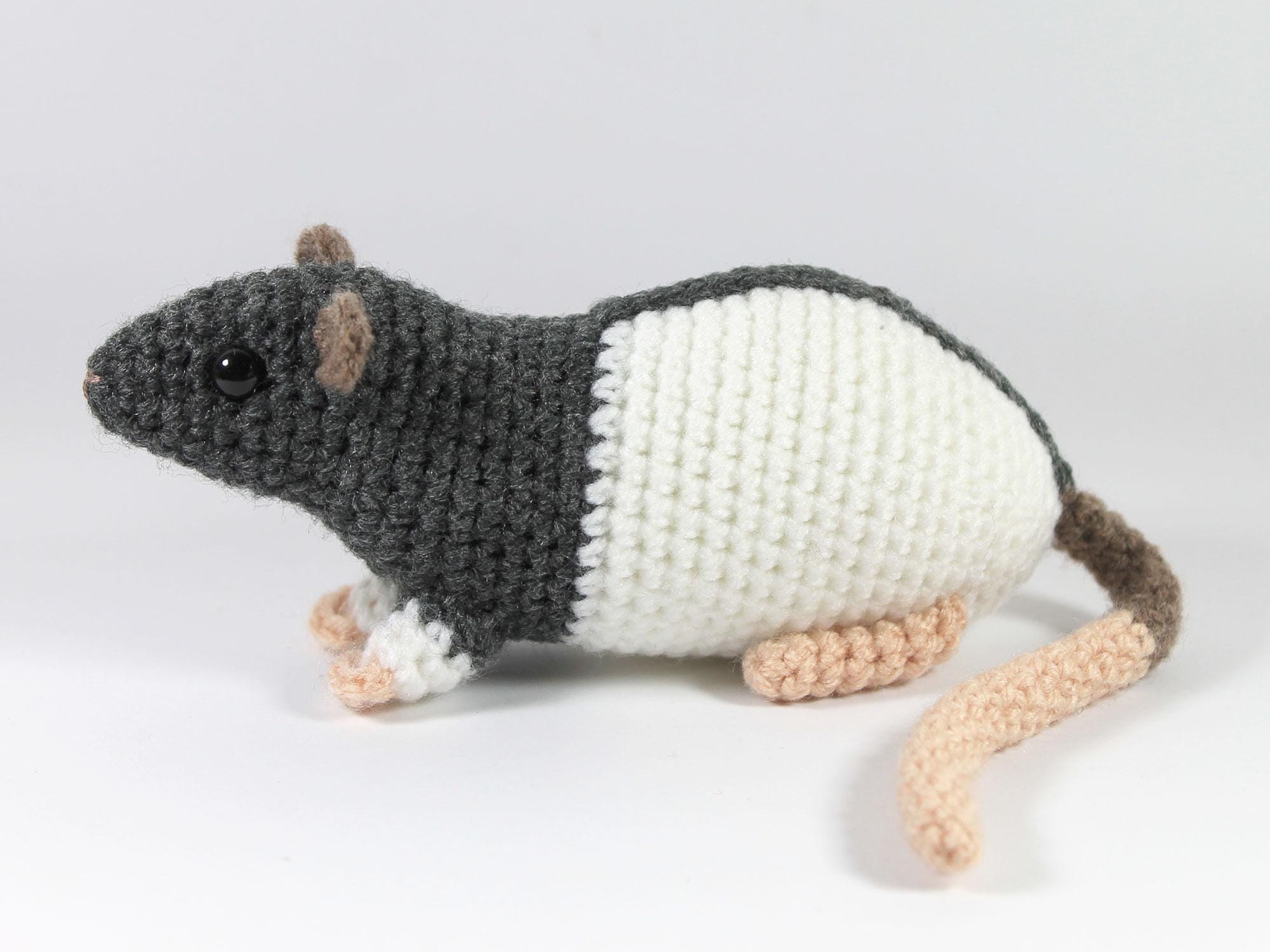 Fancy Rats Amigurumi Crochet Pattern - Etsy