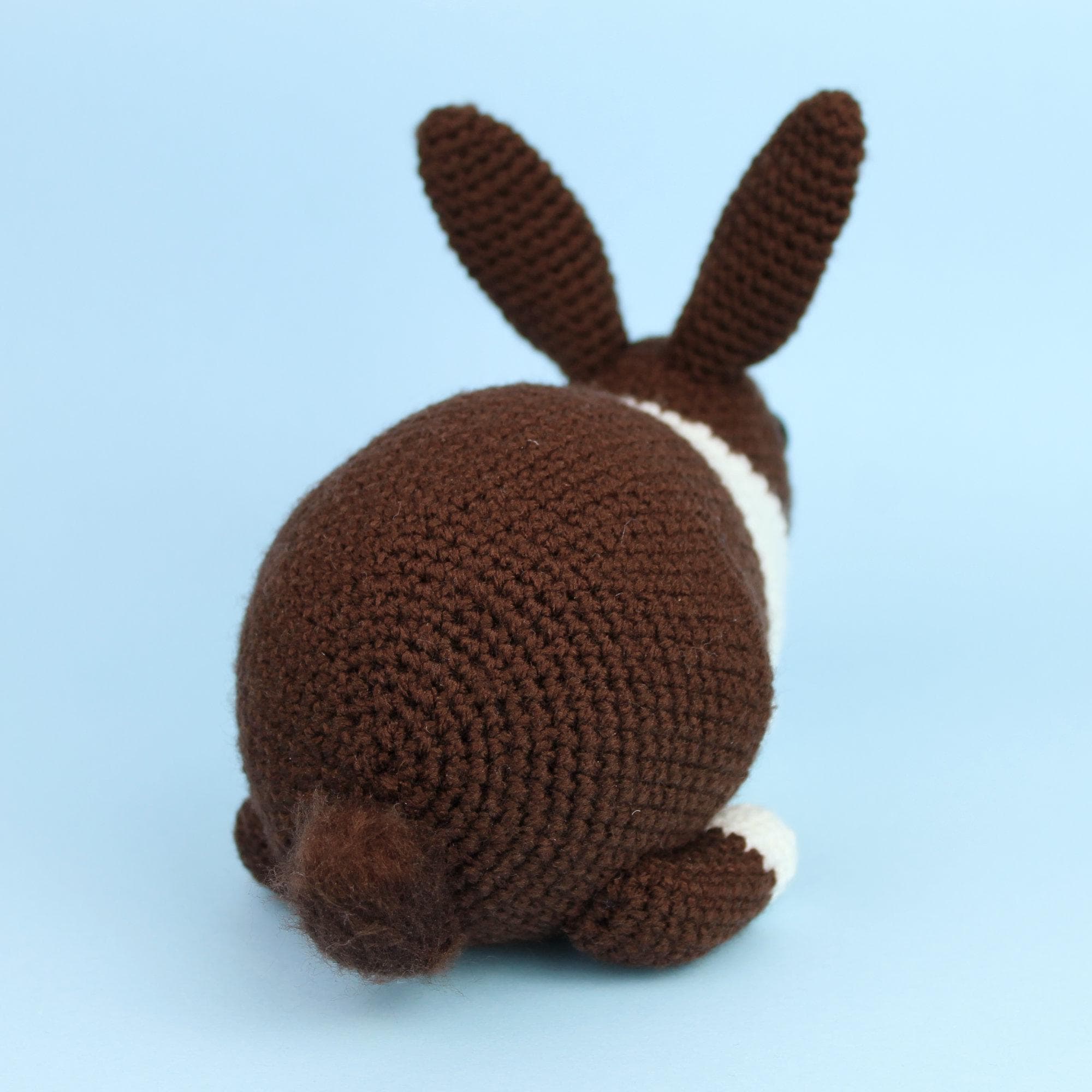 Dutch Rabbit Realistic Amigurumi Crochet Pattern for a Two-color Bunny ...