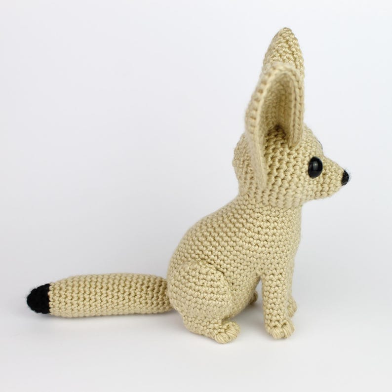 Fennec Fox Amigurumi Crochet Pattern - Etsy