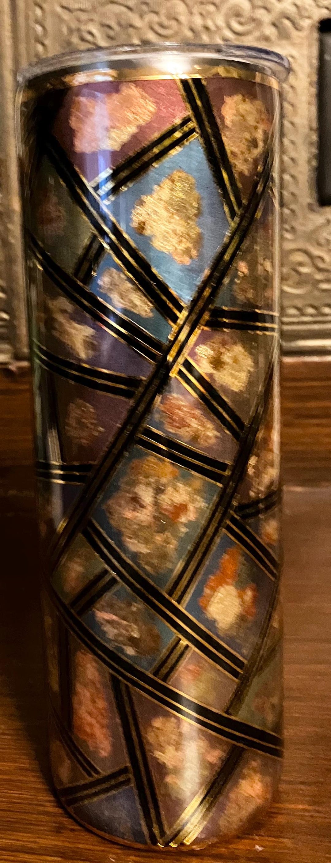 Tumbler, Epoxy Tumbler, Cup, Shatterd Glass Tumbler, Shattered Glass ...