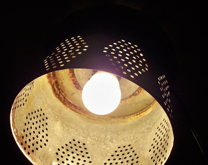 Minnow Bucket Pendant Light, Up-cycled Lighting, Farm Style Lighting - Etsy