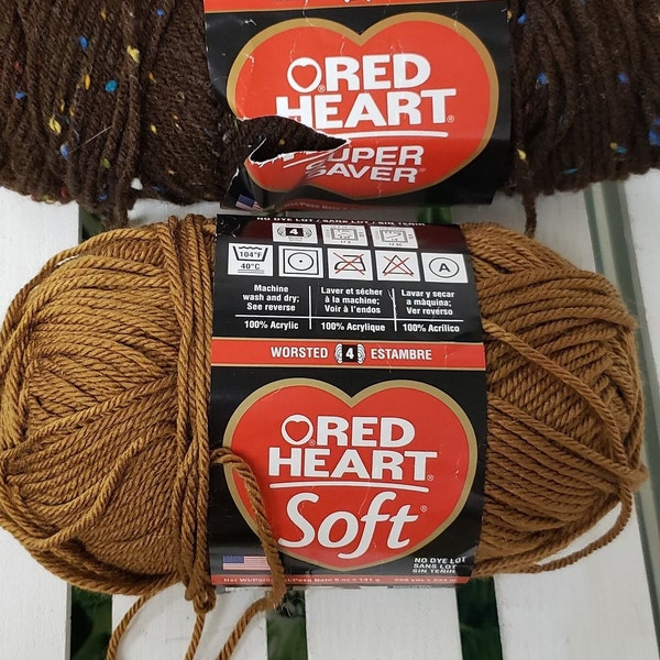 Red Heart Yarn - Etsy