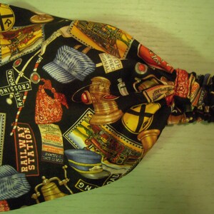 Train Symbols Wide Headband by Freckles Garden |dreadlock Headwrap ...