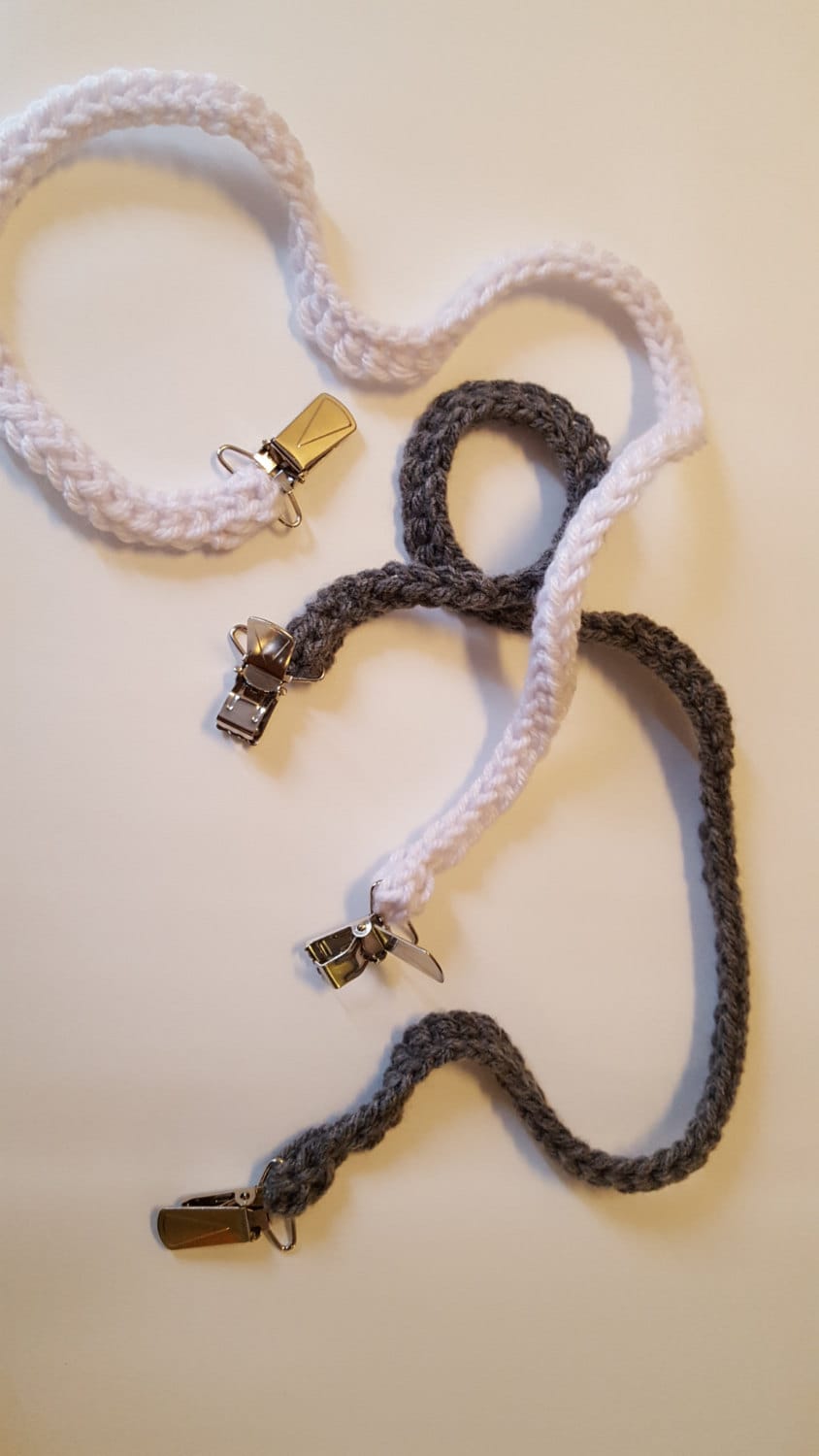 Crocheted LONG Mitten String With Clipsbest Sellerall - Etsy