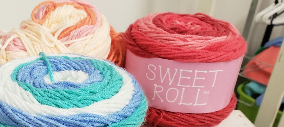 Premier Sweet Roll Yarn OVERSTOCK Destash Project Yarnbomb Supplies ...