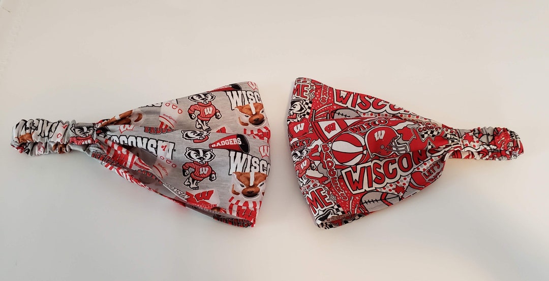 Assorted Wisconsin Badgers Wide Headband Prints by Freckles Garden ...