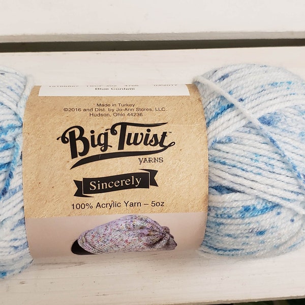 Big Twist Confetti Yarn - Etsy