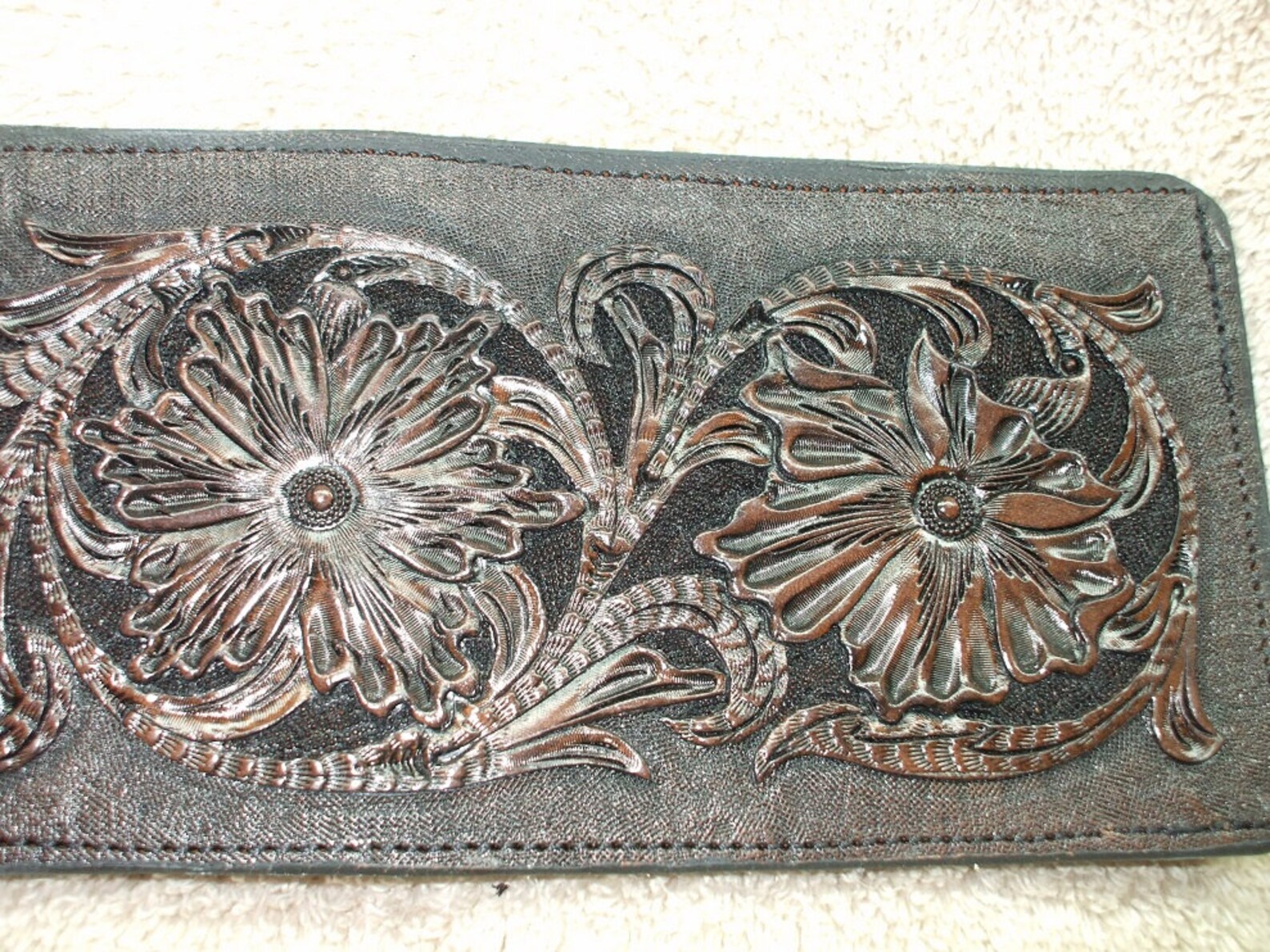 Mens Custom Sewn Wallet / Billfold Western Wallet 247 I | Etsy