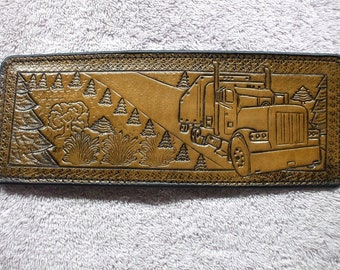 Semi Truck Wallet - Etsy
