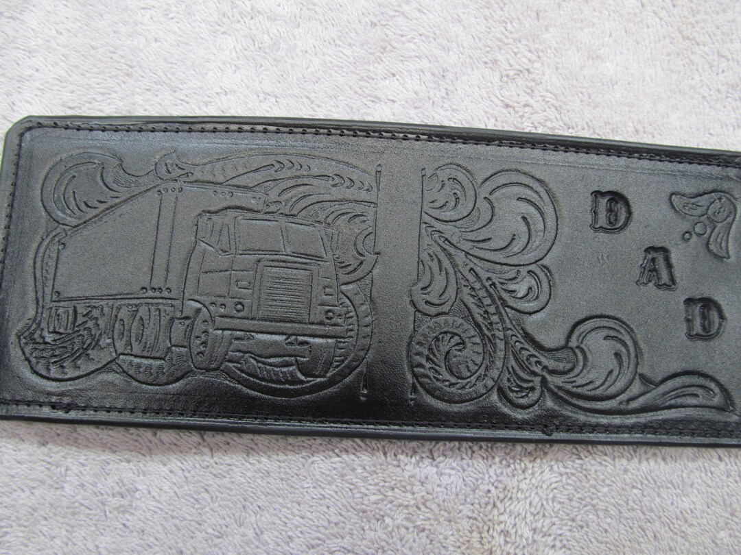 Dad Semi Truck Wallet / Billfold, C-39 I Ship the Same Day as You Order ...