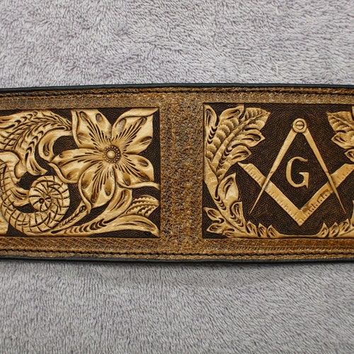 Masonic Wallet / Billfold Freemason Wallet. 53 I Ship the - Etsy