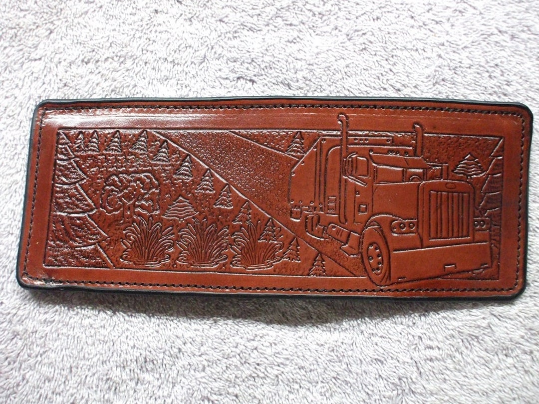 Semi Truck Wallet / Billfold. C-6 Ships Same Day. - Etsy