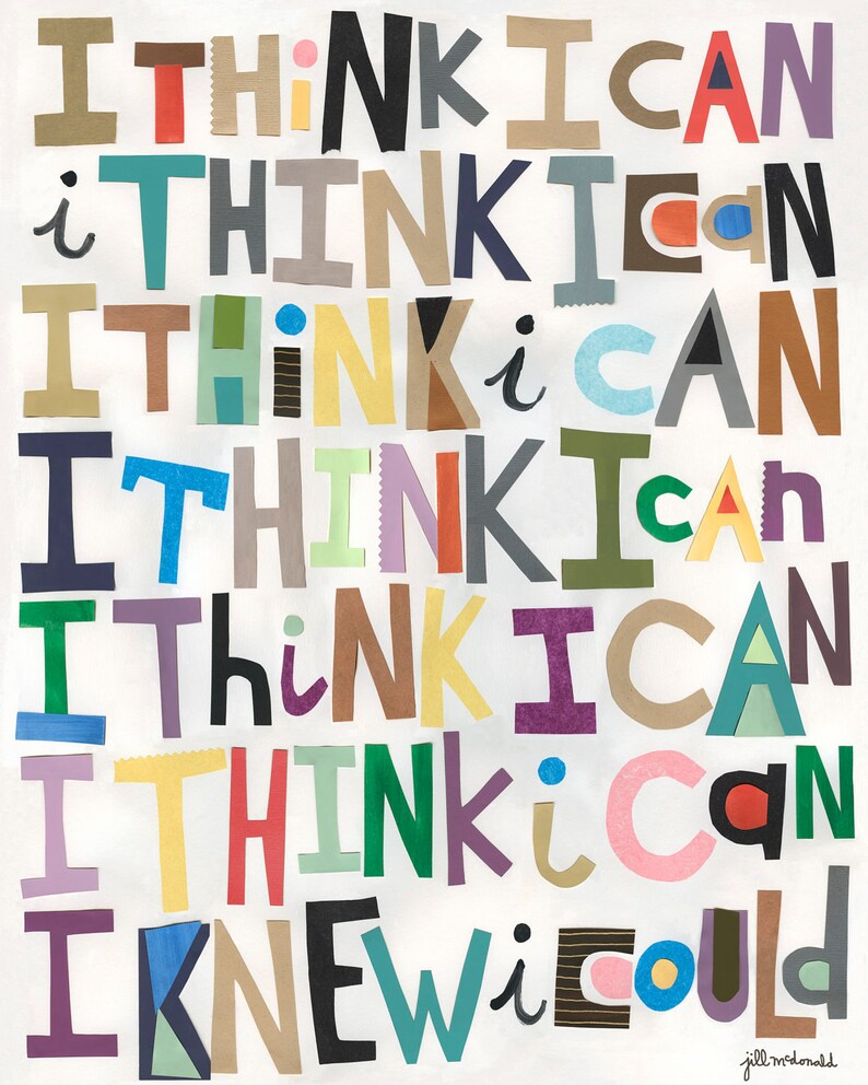 I Think I Can - Etsy