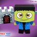 Halloween PDF Printable Treat Box Frankenstein's Monster - Etsy