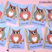 Printable PDF Valentine's Owl Treat Box & Gift Tags INSTANT DOWNLOAD - Etsy