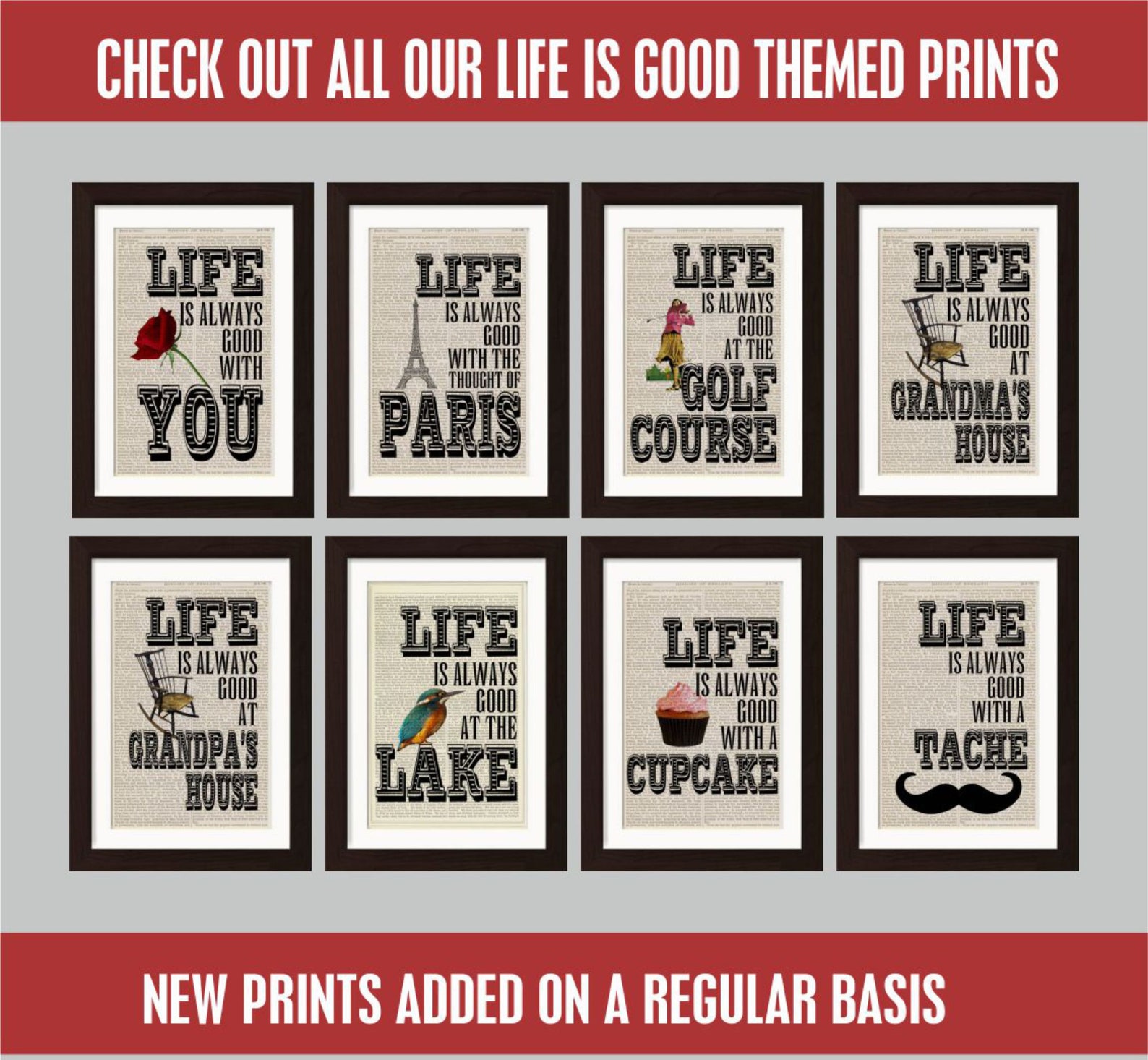 Life is Always Good at the Golf Course on Repurposed - Etsy