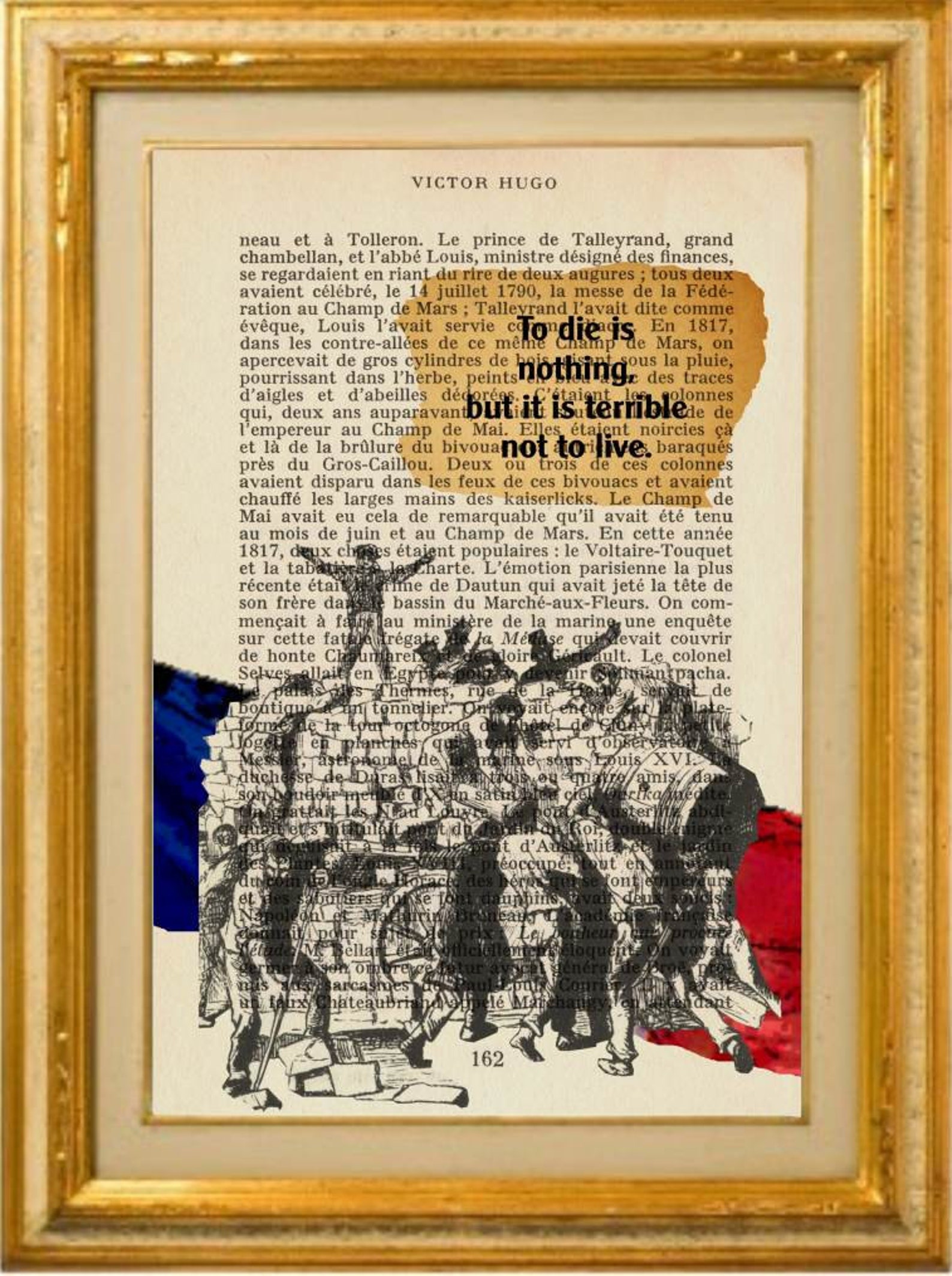 Victor Hugo Les Misérables Quotes 4 Print Set on Pages From | Etsy