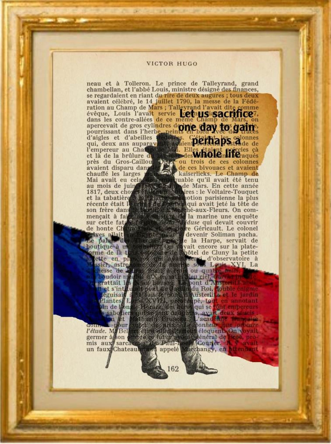 Victor Hugo Les Misérables Quotes 4 Print Set on Pages From | Etsy