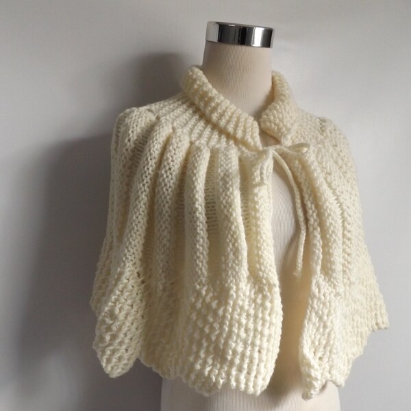 Knit Cape - Etsy